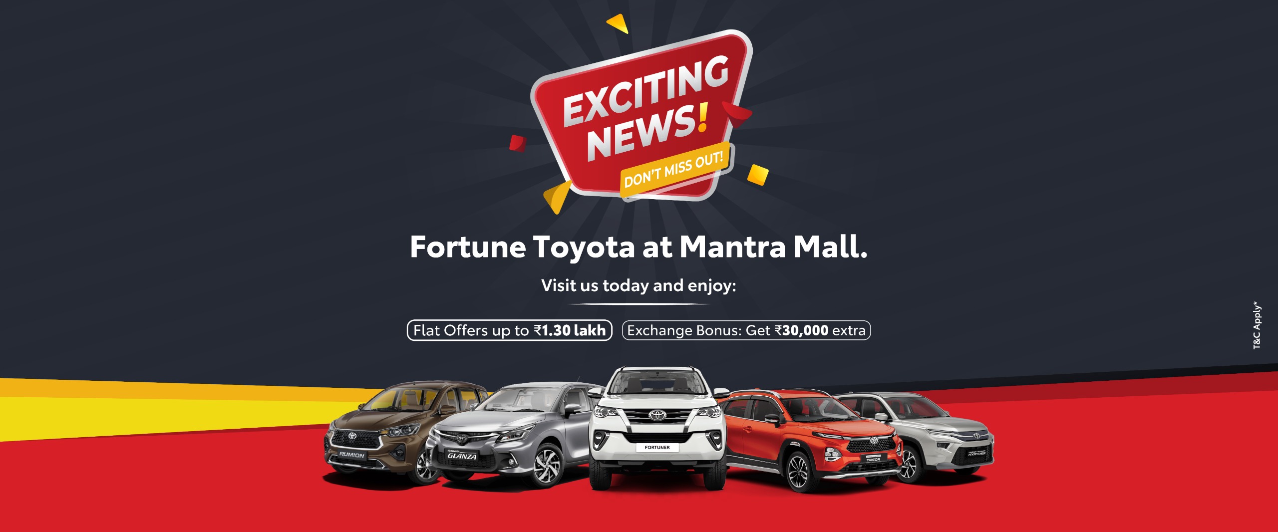 Best Toyota Dealer & Showroom in Hyderabad | Fortune Toyota